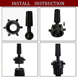 Lihui Wig Stand Tripod Adjustable Wig Head Stand Metal Mannequin Head Stand Tripod Wig Mannequin Head Holder For Cosmetology Hairdressing Styling Training