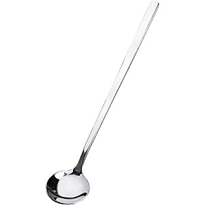 4-Pack 6-2/3-Inches Coffee Spoons, Stirring Spoons, Tea Spoons Long Handle, Gold Teaspoons, Gold Spoons, Ice Tea Spoons, Long Spoons for Stirring,Espresso Spoons Stainless Steel