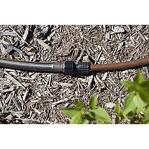 Habitech 3-Pack 1/2 Inch Drip Irrigation Tubing to Faucet/Garden Hose Adapter - Reusable Connector Fittings for Most Rain Bird, Orbit, Dig, Toro 1/2 or 5/8 Tubing x 3/4" FHT