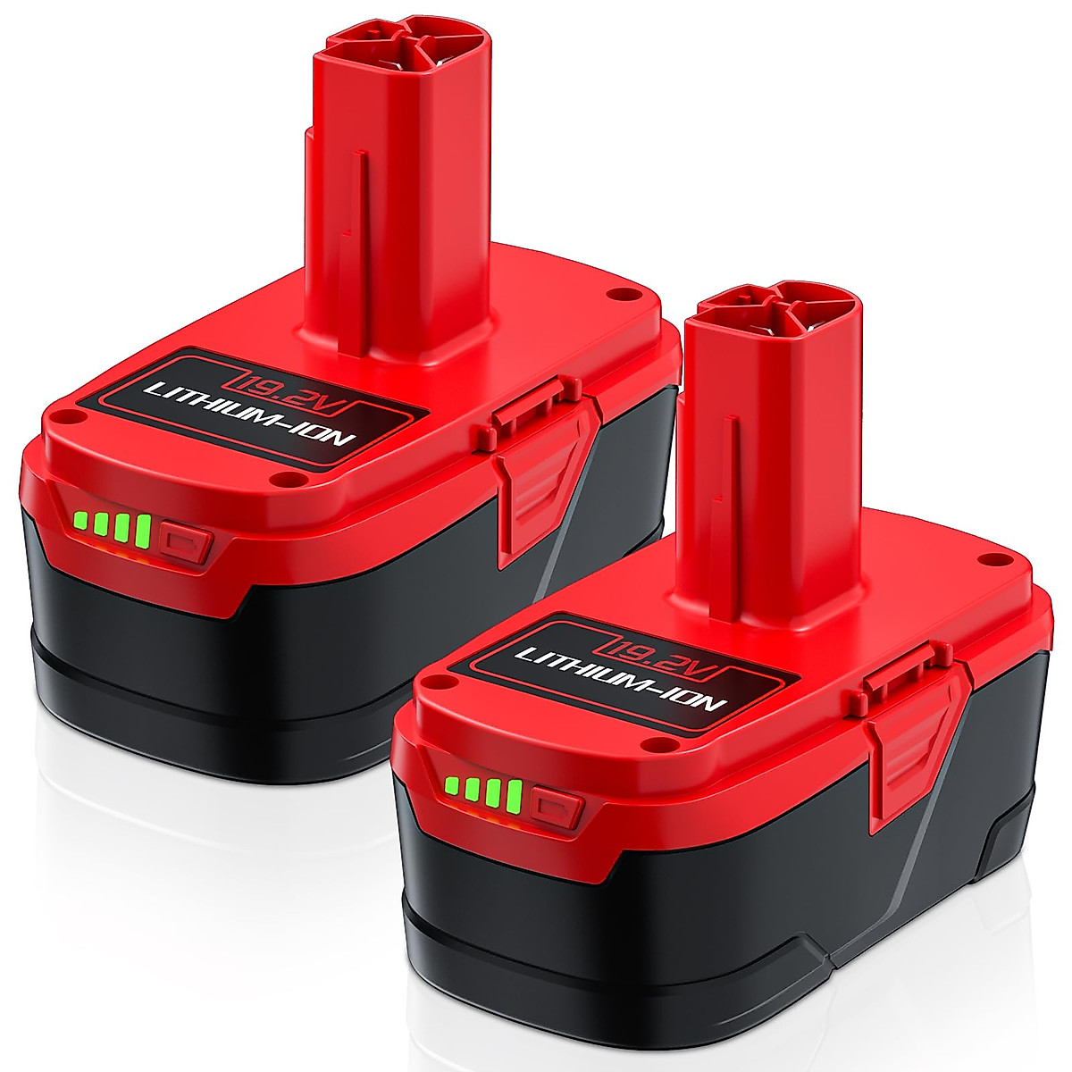 7000mAh C3 19.2 Volt Battery Replacement for Craftsman 19.2V Lithium-ion Battery for Craftsman DieHard XCP 3130211004 130279005 11375 11045 1323903 315.115410 315.11485 Cordless Battery 2Pack