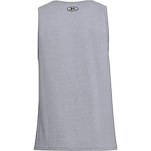 Under Armour Men's UA Sportstyle Logo Tank LG Gray
