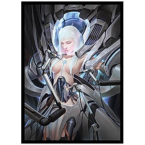 Fantasy North - Lilith's Machinizer – 100 Smooth Matte TCG Trading Card Sleeves - Fits Magic MTG Commander Pokemon and Other Card Games - Playing Card Sleeves