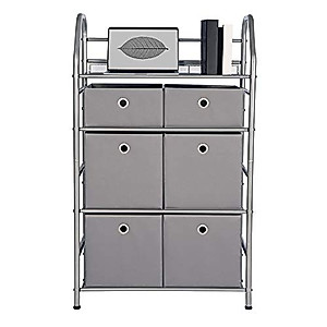 neatfreak! 4 Tier Metal Home Storage Organizer w/Bins