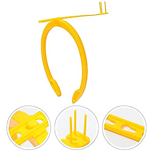 iplusmile Auxiliary Fertilization Feeding Farm Clamp Automatic Clip Animal Insemination Bottles Breeding Artificial for Holder Tool Cows Pig Support: Jar Kit Cattle Pigs Semen Sperm Ring