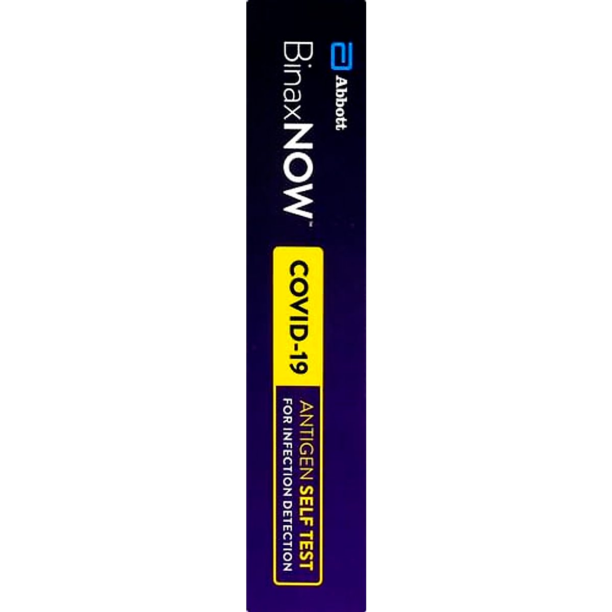 BinaxNOW COVID-19 Antigen Self Test, 1 Pack, 2 Tests Total, COVID Test With 15-Minute Results Without Sending to a Lab, Easy to Use at Home