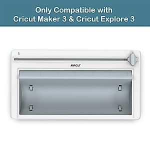 Roll Holder with Cutter Perfect for Smart Vinyl and Heat Transfer Iron On, Vinyl Roll Holder Compatible with Cricut Maker 3 and Explore 3