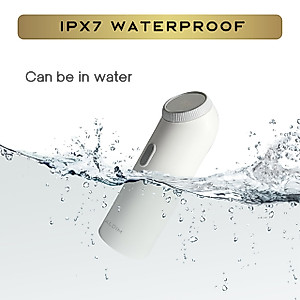 ALDIM Premium Portable Bidet for Toilet Travel, High Pressure Handheld Electric Bidet Sprayer with 350ml Water Bottle, USB Rechargeable Mini Bidet for Personal Hygiene On The Go, Bathroom Butt Shower