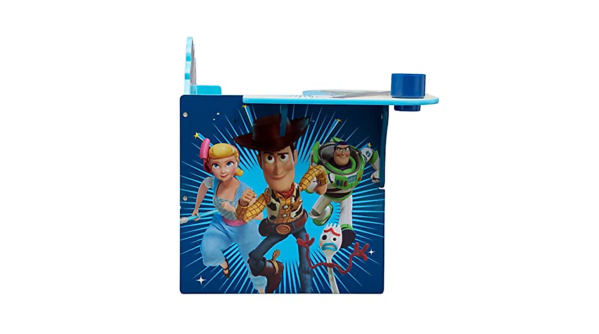 Delta Children Toy Story Desk & 6 Bin Storage Bundle
