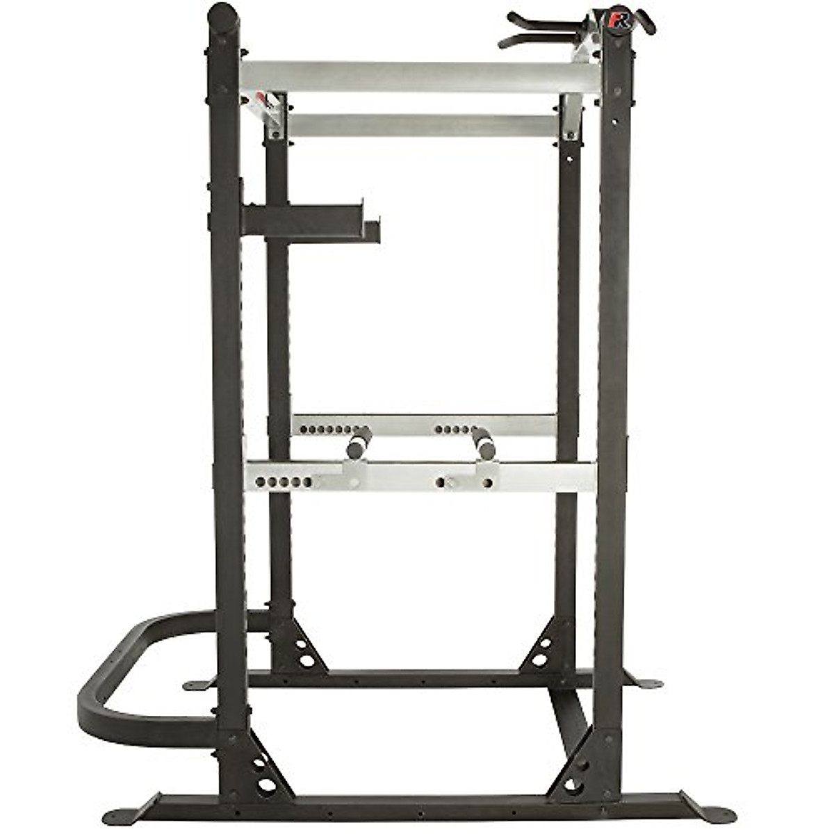 Fitness Reality X-Class Light Commercial High Capacity Olympic Power Cage, Without Lat Pull-Down Attachment, Grey