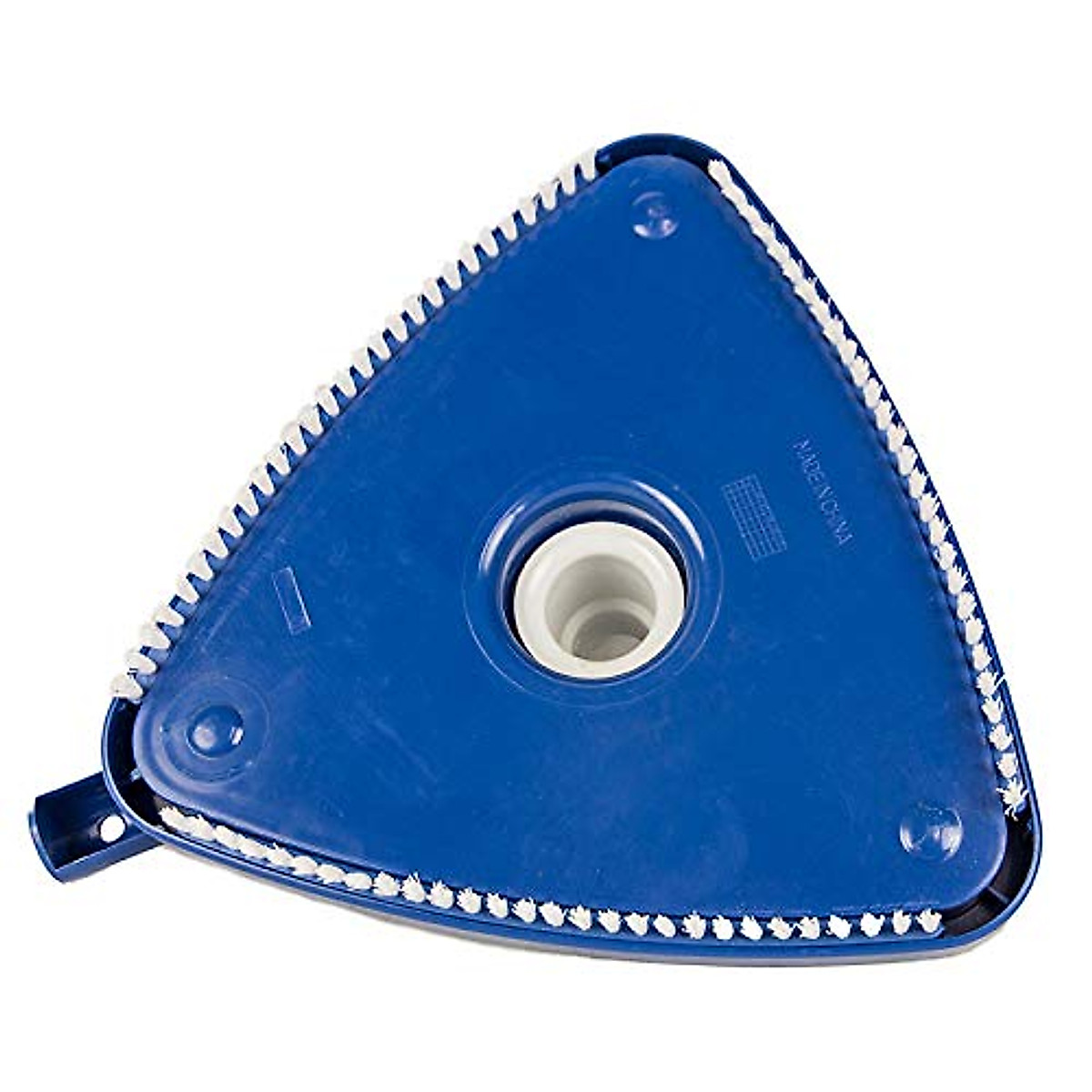 Aqua Select 10" Weighted Triangular with Swivel Adapter Vacuum Pool Head | EZ Clip Handle | Remove Debris from Inground and Above Ground Pool | Keep Your Swimming Pool Clean