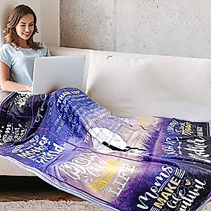 Sulpoie Mom Gifts Blanket for Mothers Day, Birthday Gifts for Mom, Gifts for Mom, Gifts for Mom from Daughter, Mom Gifts from Daughter Son, Best Mom Ever Gifts Throw Blanket 60" x50