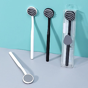 EXCEART 5pcs scraper tool silicone spatula cleaning brush household brush cleaners for adults breath freshening cleaners scrubber 2 in 1 gel cream plastic