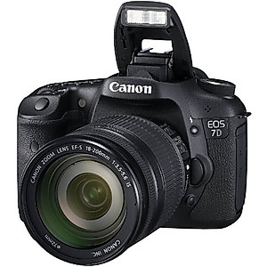 Canon EOS 7D 18 MP CMOS Digital SLR Camera with EF-S 18-200mm f/3.5-5.6 IS Lens - International Version