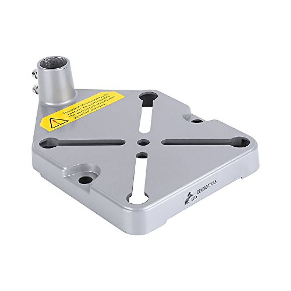 Benchtop Drill Press, Drill Workbench Repair Tool Clamp Universal Bench Clamp Drill Press Stand Workbench Repair Tool for Drilling Collet Workshop, Single Hole Aluminum Base