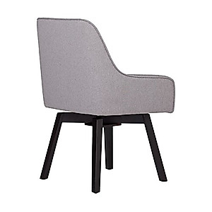 Studio Designs Home, Heather Gray Studio Designs 70147 Spire Swivel Task Chair, 25.5" W x 24" D x 35.5" H