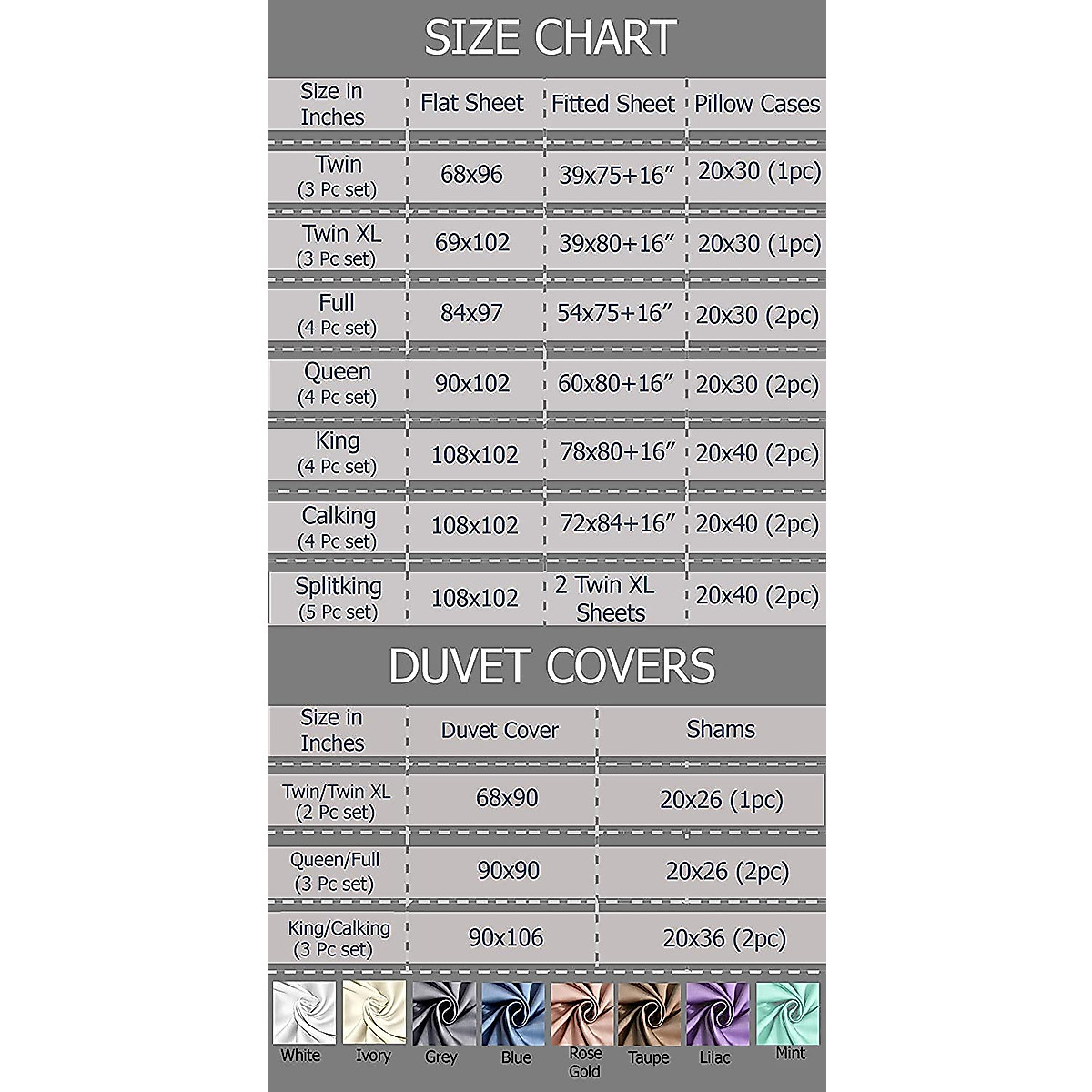 Linenwalas Tencel Lyocell Duvet Cover Set with Deep Pocket Fitted Sheet, Viscose Made from Eucalyptus Soft, Lightweight and Breathable Complete Halloween Black Bedding Set (Jet Black,California King)