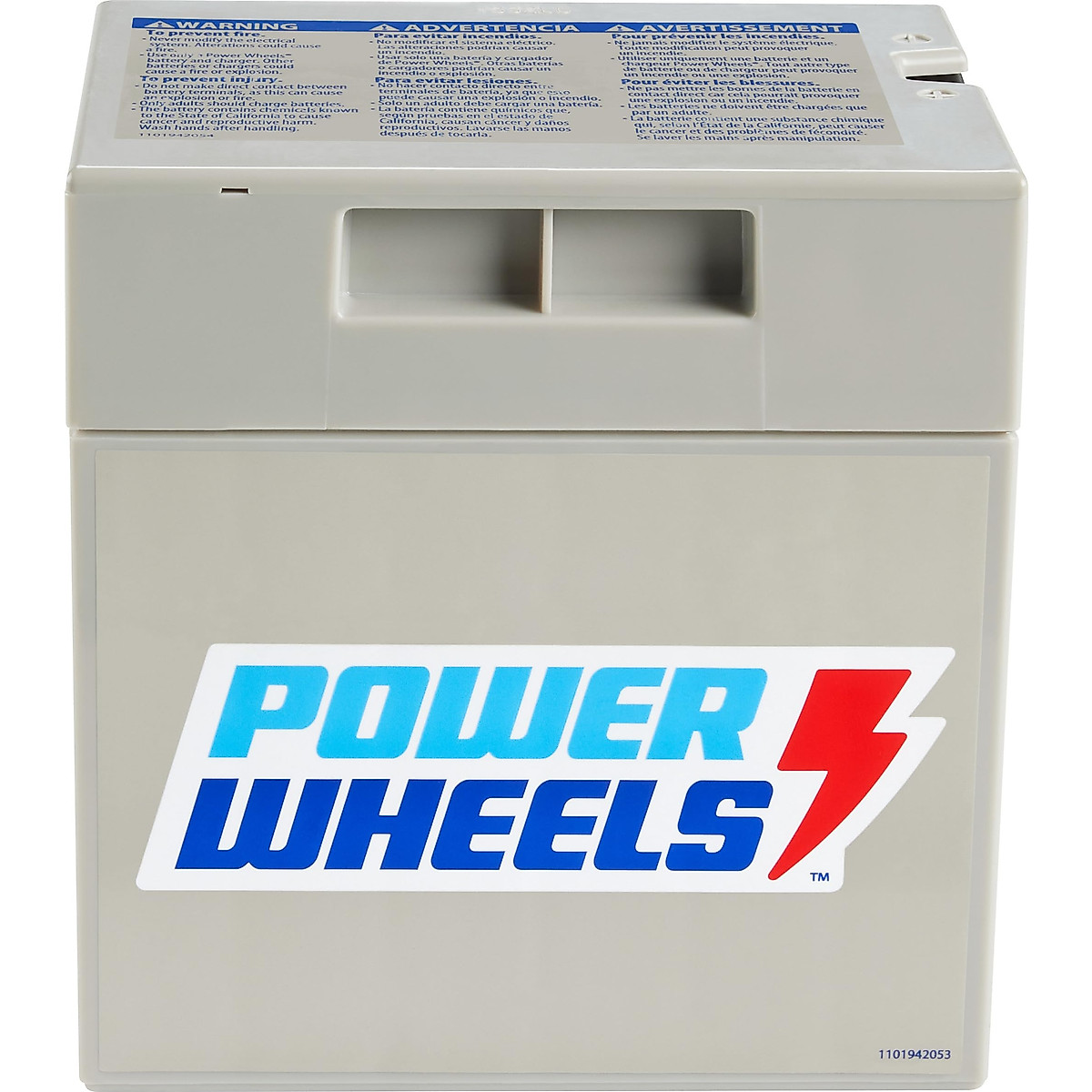 Power Wheels Ride-On Toy Replacement Battery 12-Volt 12-Ah Rechargeable for Preschool Vehicles