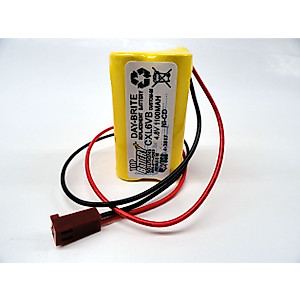 5PC Day-Brite CXL6VB Replacement Battery