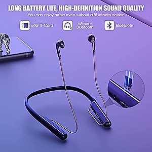 RYNDAO Wireless Earbuds Bluetooth Headphones 100hrs Play Back Sport Earphones Over-Ear Buds with Earhooks Built-in Mic Bluetooth 5.0Headset for Workout Running, for iPhone/Samsung/iOS/Android