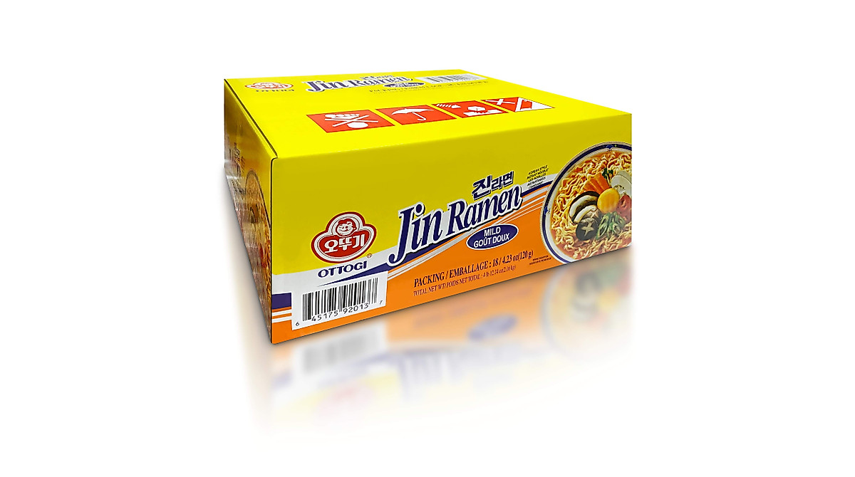 Enjoy Authentic OTTOGI Jin Ramen - 18 Pack of Mild Flavor