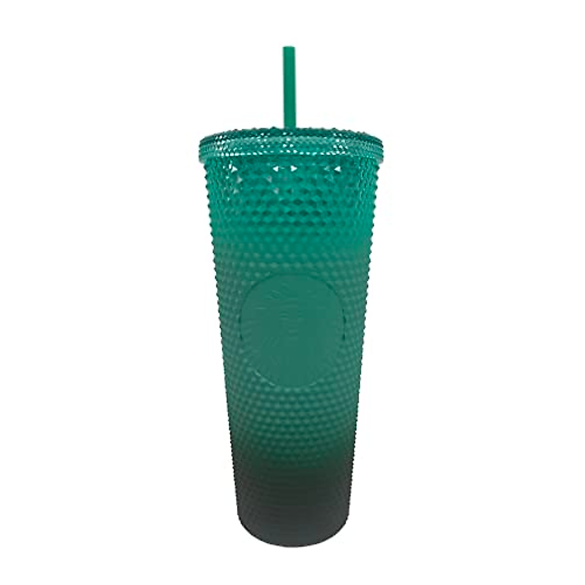 Starbucks Green Gradient Studded Acrylic Tumbler Fall Winter Holiday 2022 (24 oz - Venti)