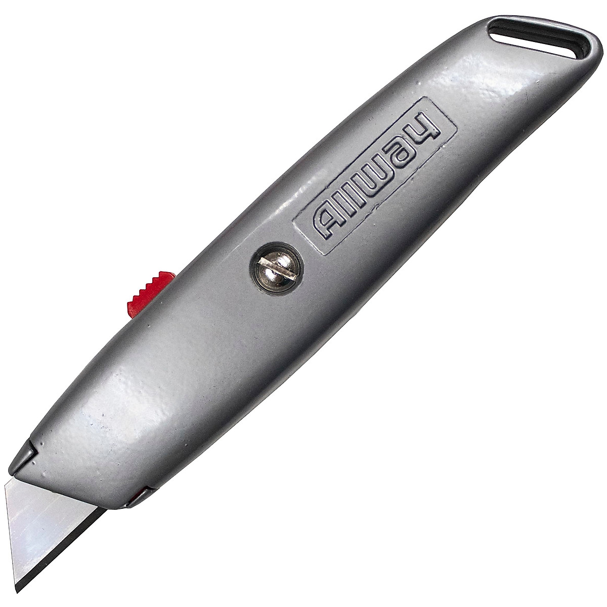 ALLWAY RK4 Retractable Utility Knife with Delrin Slider and 3 Blades