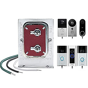 Doorbell Transformer, 16V, 30VA Comptible with Ring Pro,Nest Hello