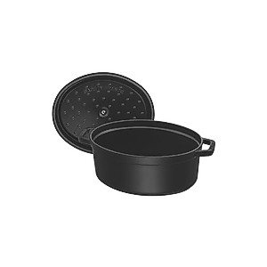 Staub Oval Dutch Oven 8.5-Quart Matte Black