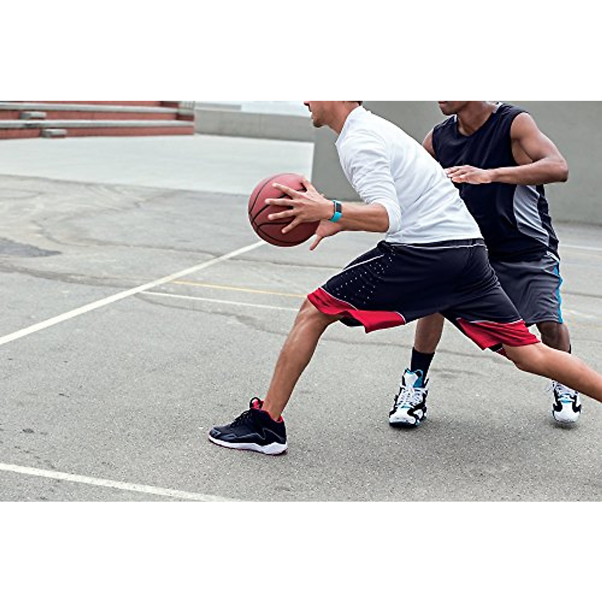 Fitbit Charge 2 Heart Rate + Fitness Wristband, Teal, Large (US Version)