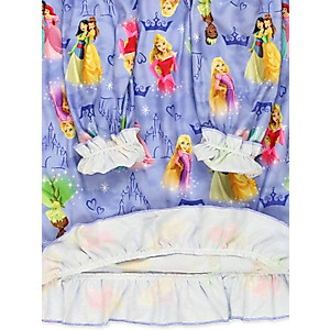 Disney Princess Toddler Girls Granny Gown Nightgown (4T, Purple)
