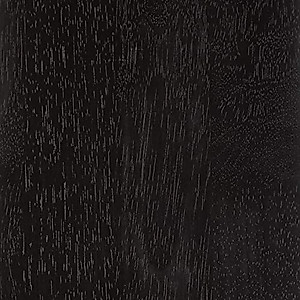 Amazon Basics Solid Wood Saddle-Seat Kitchen Counter Barstool, 29-Inch Height, Black - Set of 2