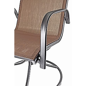 Sienna Swivel Rocker (SET OF 2) Espresso Finish 'Brown'