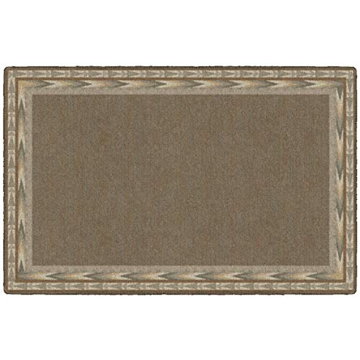 Brumlow MILLS Vernal Home Indoor Area Rug with Traditional Solid Print Pattern for Living Room Decor, Dining Room, Kitchen Rug, or Bedroom Mat, 30" x 46", Neutral