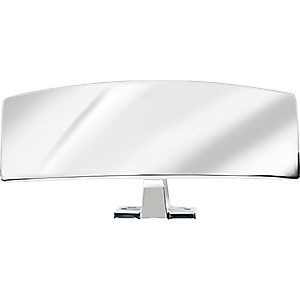 attwood 9083-7 Perma-Plate Shatter-proof 180-Degree Convex Adjustable Marine Boat Mirror, One Size