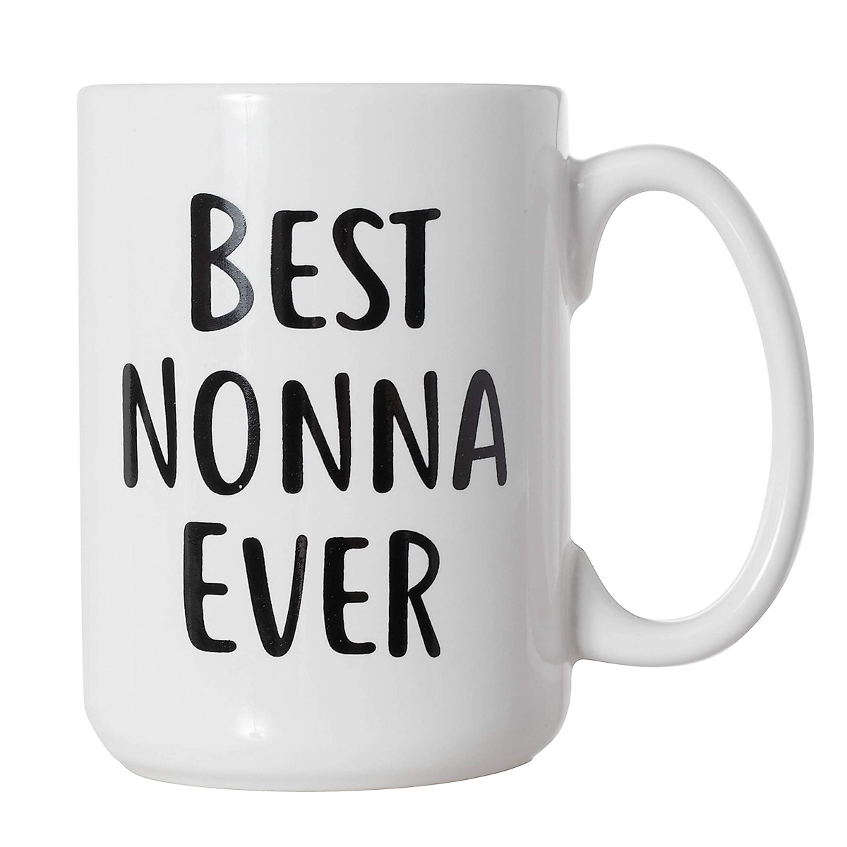 Artisan Owl Best Nonna Ever - 15 oz Double-Sided Coffee Tea Mug (Best Nonna Ever)