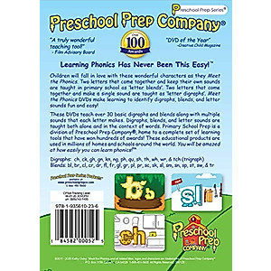 Meet the Phonics - 3 DVD Boxed Set (Meet the Letter Sounds, Meet the Digraphs & Meet the Blends)