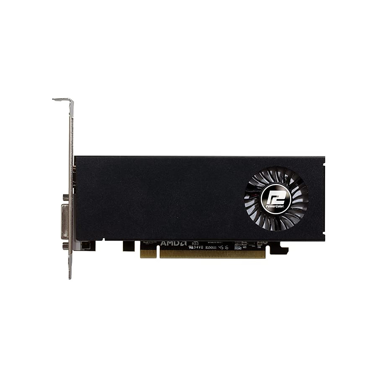 PowerColor AMD Radeon RX 550 Low Profile Graphics Card with 2GB GDDR5 Memory
