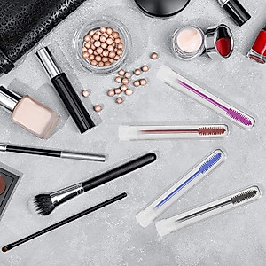 Joyclub 50pcs 12x100mm(8ml) Clear Plastic Test Tubes with Caps for Scientific Experiments, Halloween, Christmas, Scientific Themed Kids Birthday Party Supplies, Decorate The House, Candy Storage