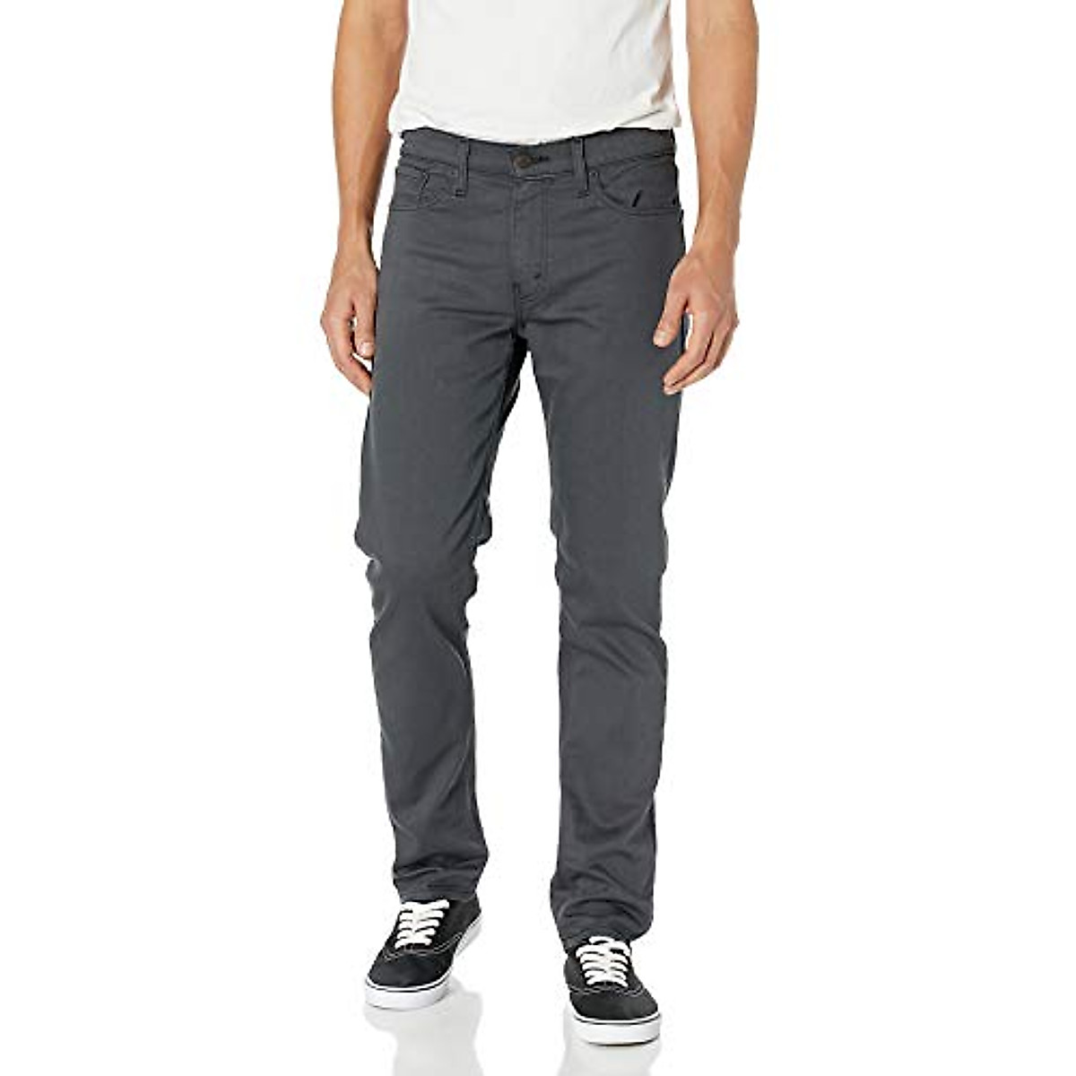 Levi's Men's 511 Slim Fit Jeans (Also Available in Big & Tall), Grey Black 3D-Stretch, 32W x 30L