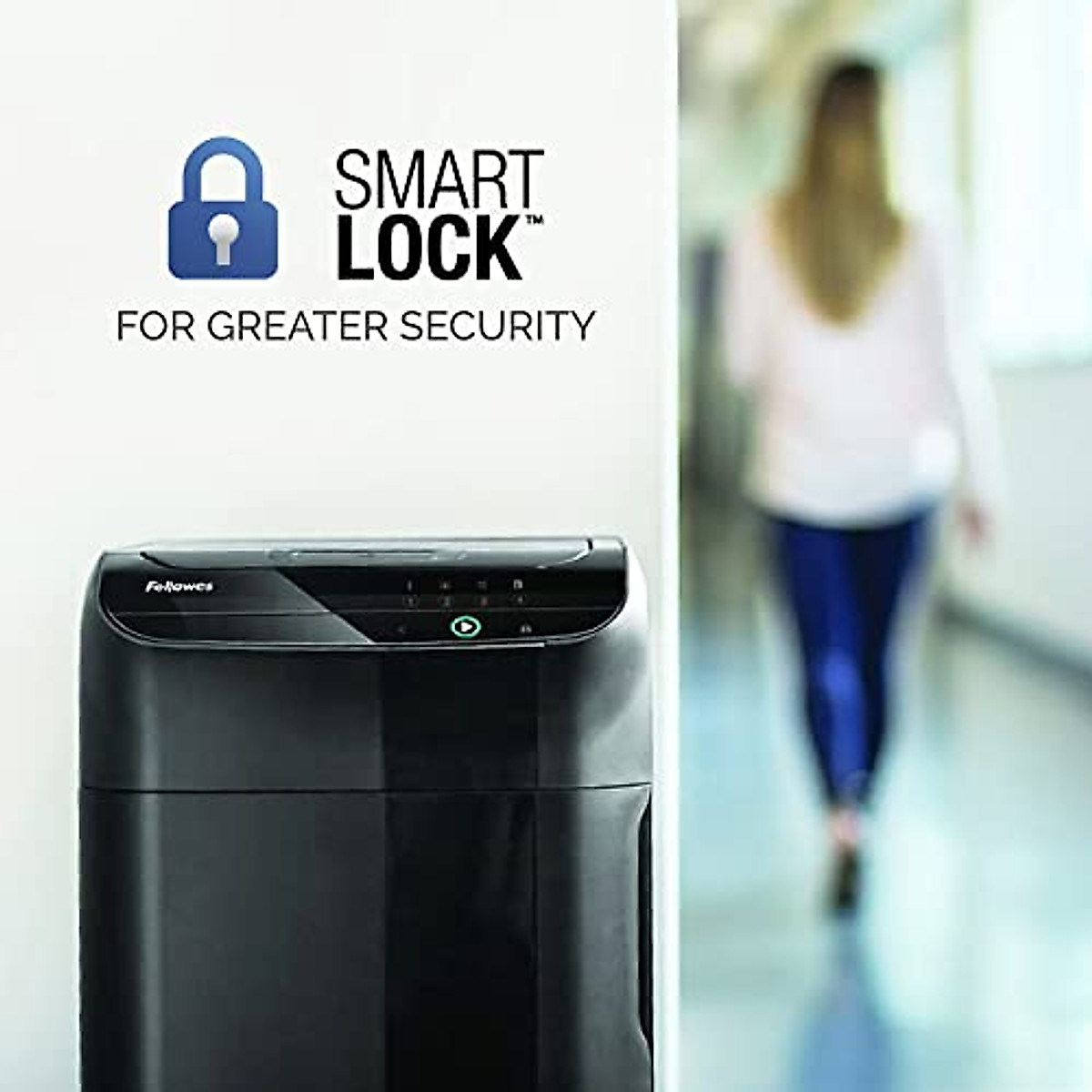 Fellowes AutoMax 600M 2-in-1 Heavy Duty Auto Feed Commercial Paper Shredder with Micro-Cut