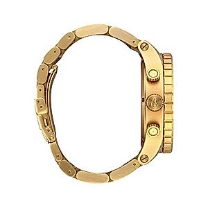 NIXON 51-30 Chrono A083 - All Gold/Black - 300m Water Resistant Men's Analog Fashion Watch (51mm Watch Face, 25mm Stainless Steel Band)