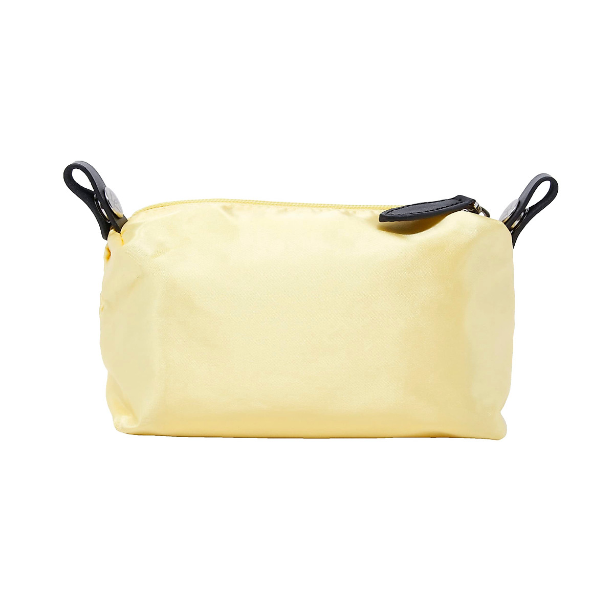 DOMINIE Liner for Clear Handbag Small Clutch Removable/Interchangeable Liner - Yellow Liner, Black Tabs (Black Clutch Sold Separately)