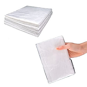 VIDAYA Osmotic Plastic Body Wrap, 50 Pieces Sauna Wrap Sauna Bag Sauna Blanket Accessories for Beauty Salon Spa Sauna Room Body Therapyliners