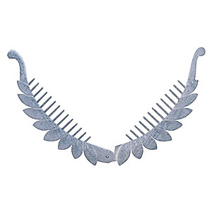 Scalloped Leaf Banana Clip - Set of 3