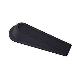 FASTENER TREE 3 Pack Non-Slip Rubber Door Wedge Stopper, Heavy Duty Door Stop 1" High White