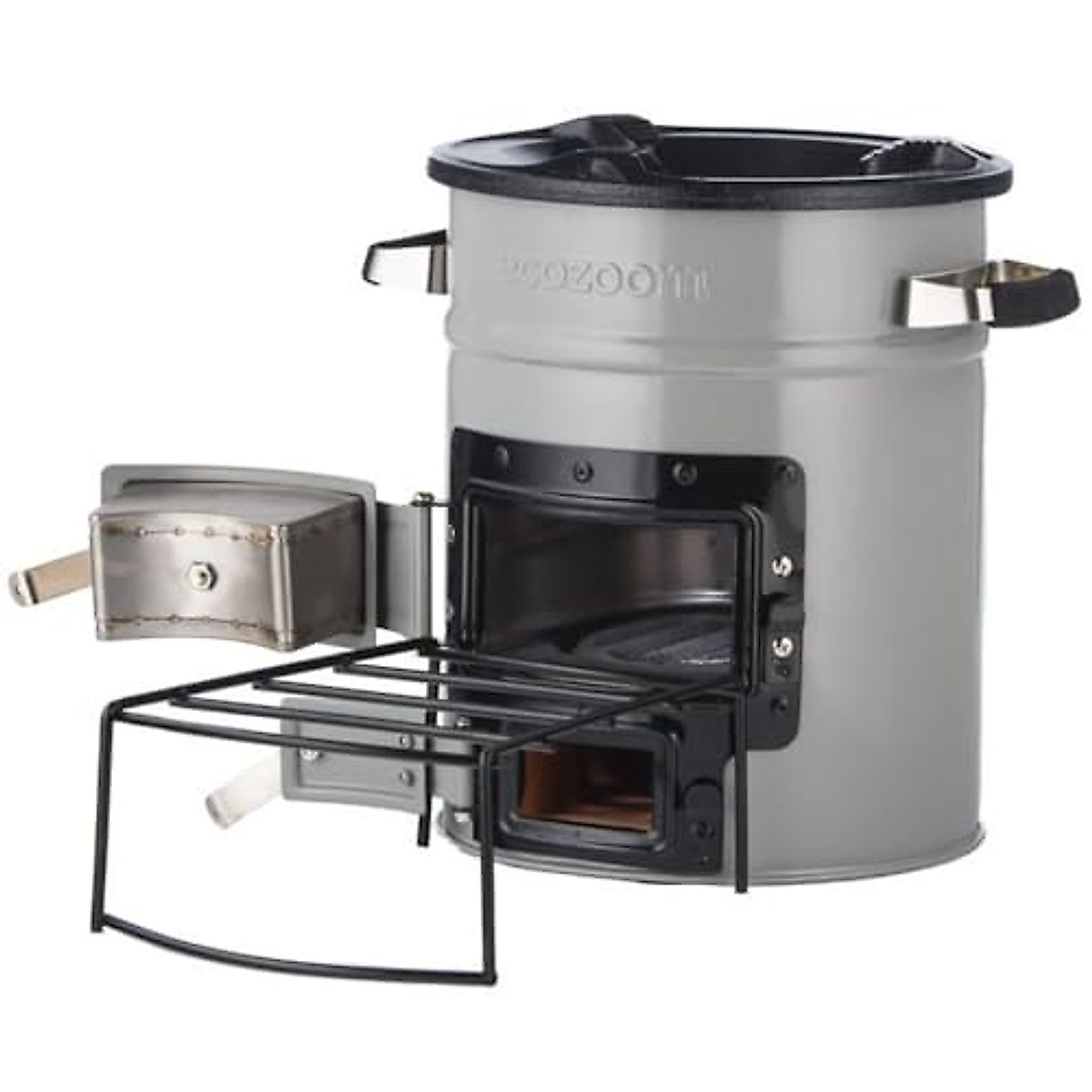 EcoZoom Rocket Stove Heavy Duty Portable Camp Stove for Outdoor Cooking, Versa Dual-Fuel (Wood & Charcoal)