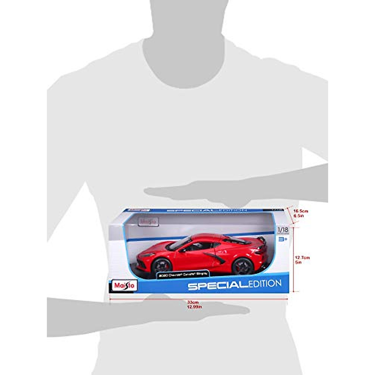 Maisto 1:18 Special Edition 2020 Chevrolet Corvette Stingray Z51 - Red