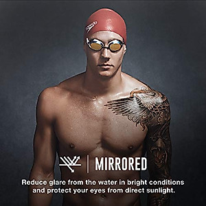 Speedo Unisex-Adult Speedo Swim Goggle - Vanquisher 2.0 Mirrored