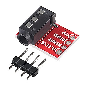 AITRIP 10PCS TRRS 3.5mm Jack Breakout Headphone Video Audio MP3 Jack Audio Jack Breakout Headphone Video for Arduino