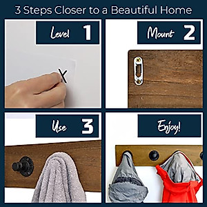 Industrial Towel Holder (Walnut)